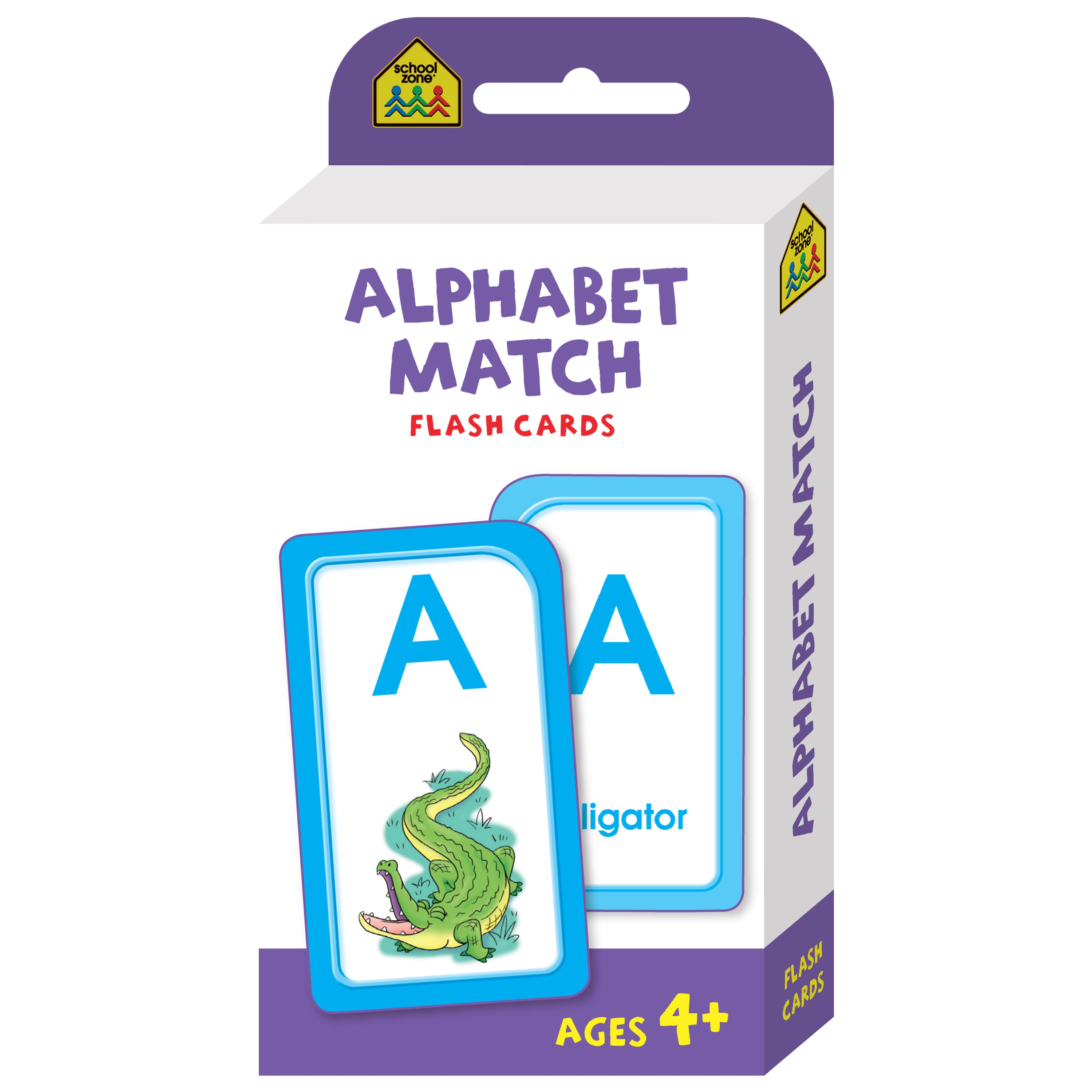 School Zone Flash Cards Alphabet Match – Thinktastic
