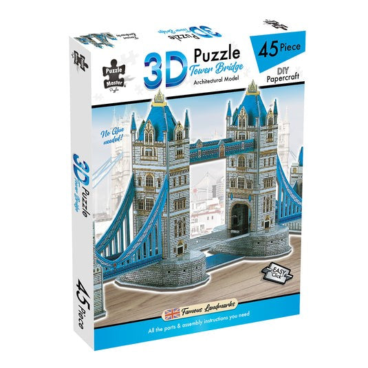 3D Tower Bridge Puzzle – Thinktastic